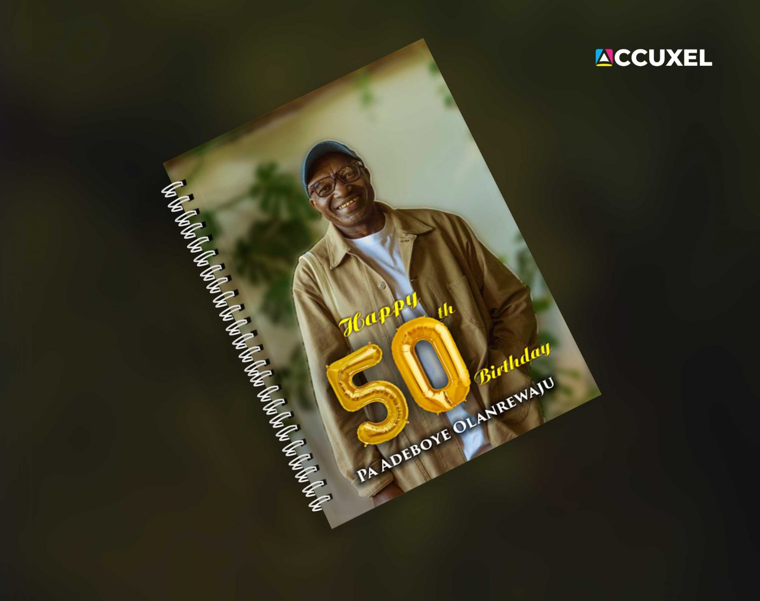 Get Happy 50th Birthday Jotter Design And Printing - Design And ...