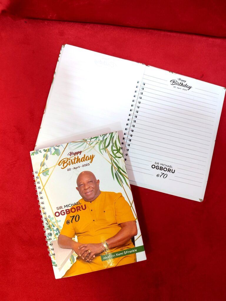 Get Custom 70th Birthday Jotter Design And Printing - Design And ...