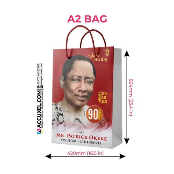 The Major Difference Between A5, A4, A3, & A2 Paper Bag - Design And ...