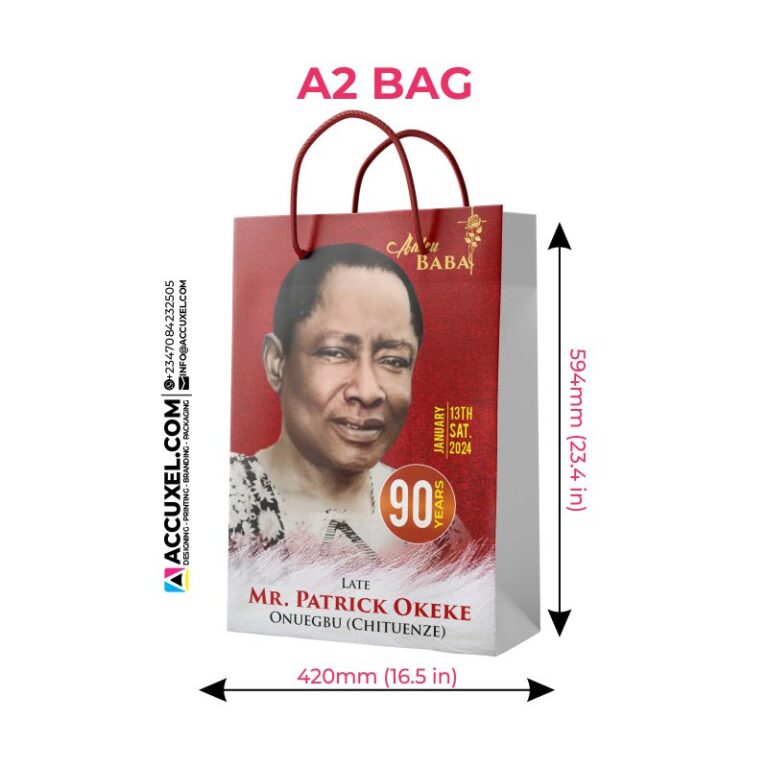 The Major Difference Between A5, A4, A3, & A2 Paper Bag - Design And ...