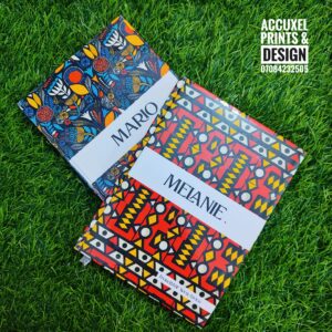 Get Customized African Print Ankara Notepad Design And Printing ...