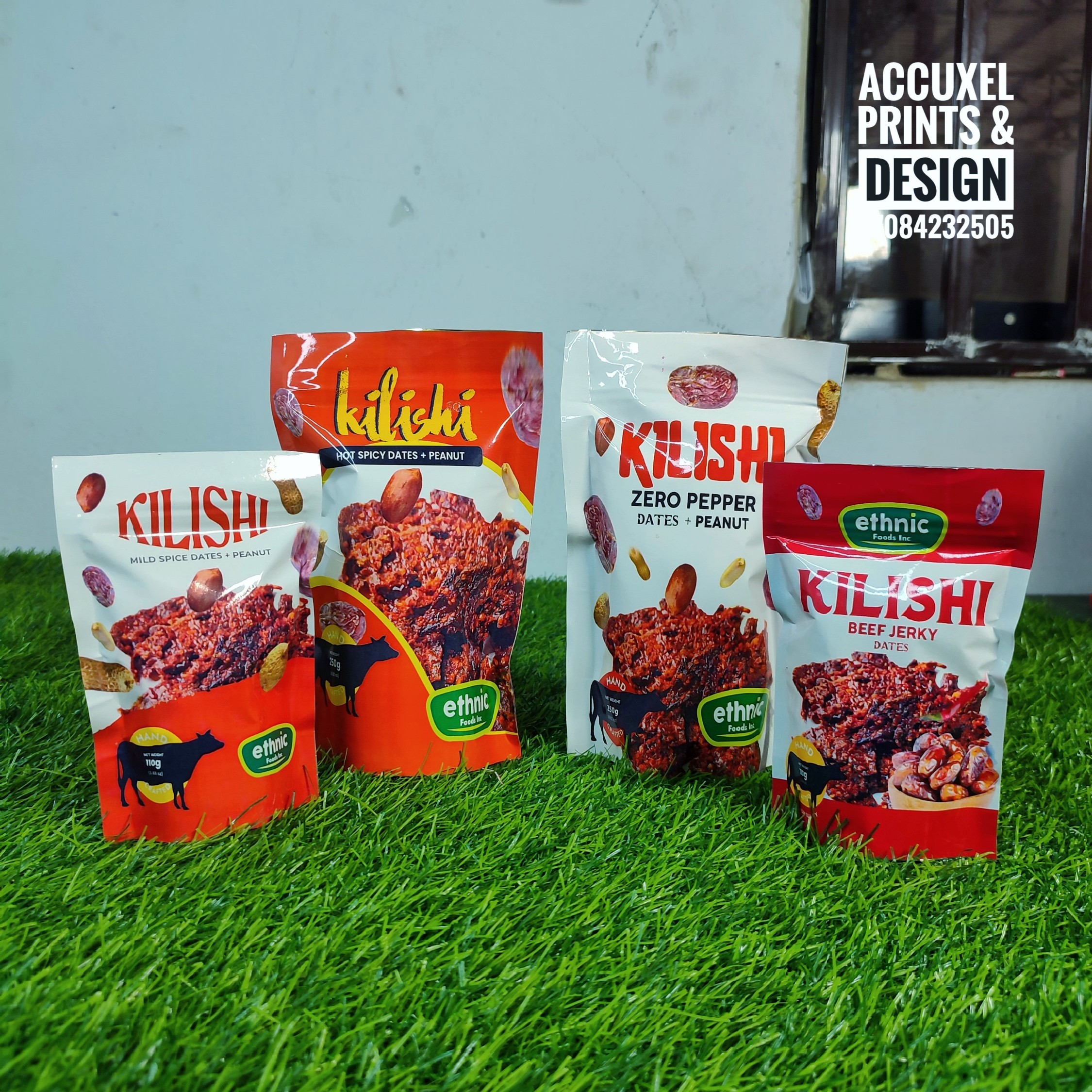 Get Kilishi Pouch Packaging Design Printing (Low Minimum Order ...