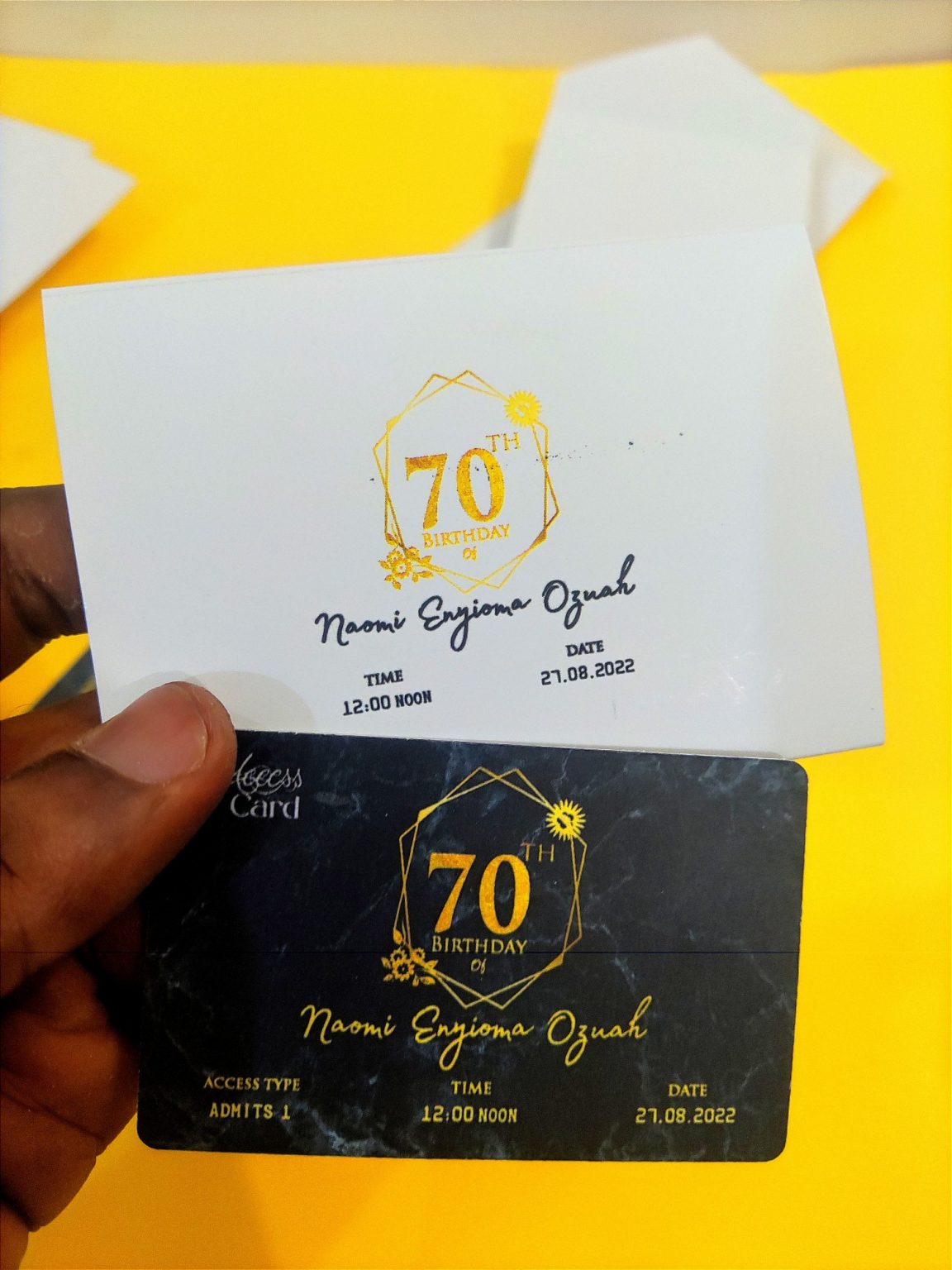 Get Custom Birthday Access Cards Design And Printing - Design And ...