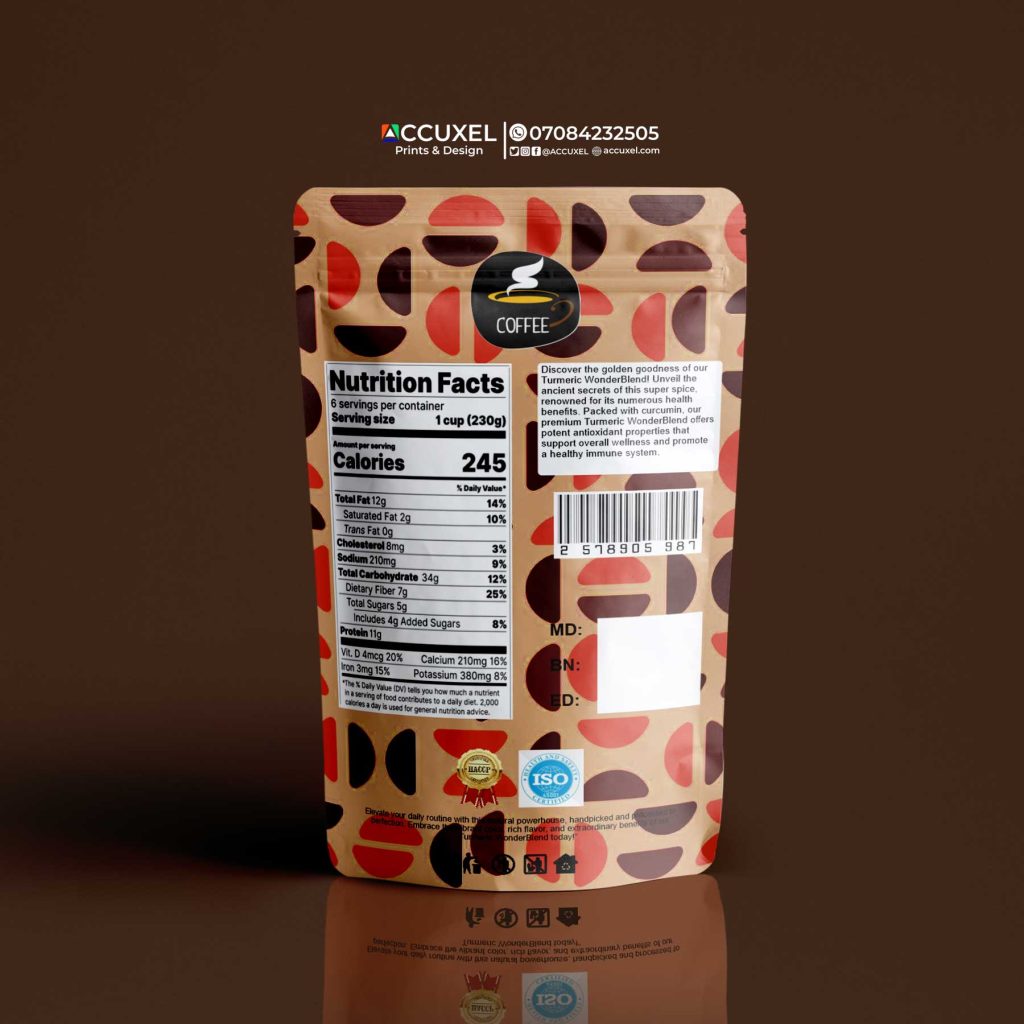 Get Custom Cashew Pouch Design And Printing (Low Minimum Order ...