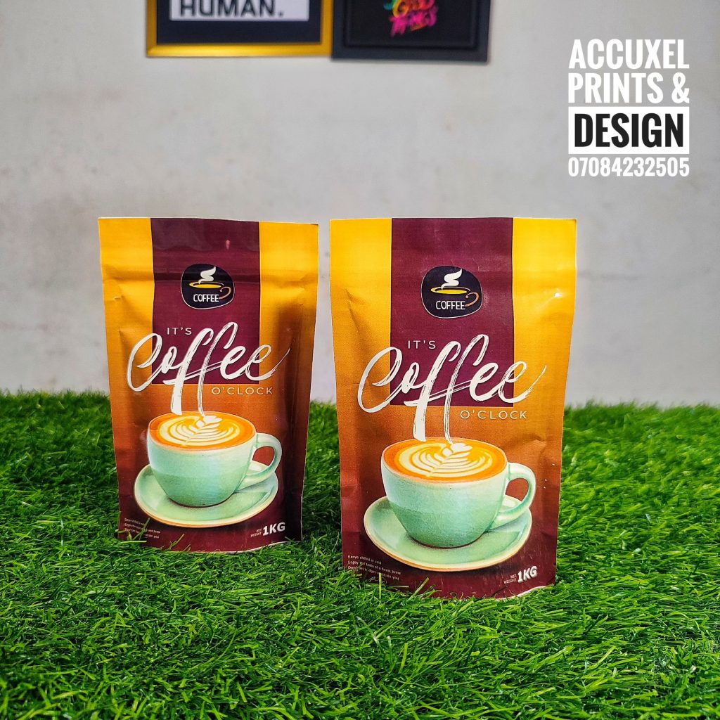 Get Custom Coffee Pouch Packaging Design And Printing (Low Minimum ...