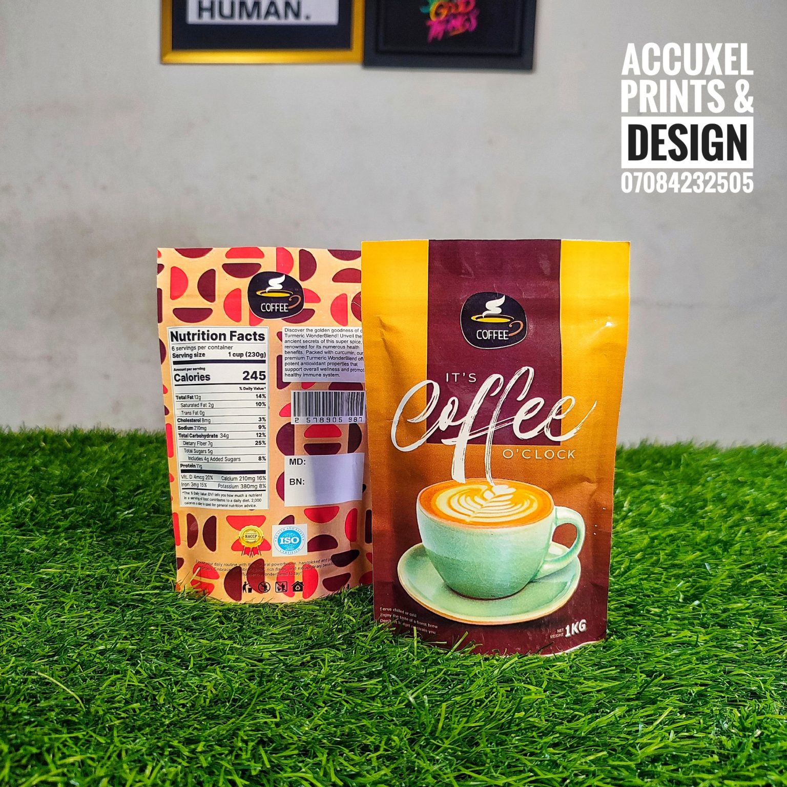 Get Custom Coffee Pouch Packaging Design And Printing (Low Minimum ...