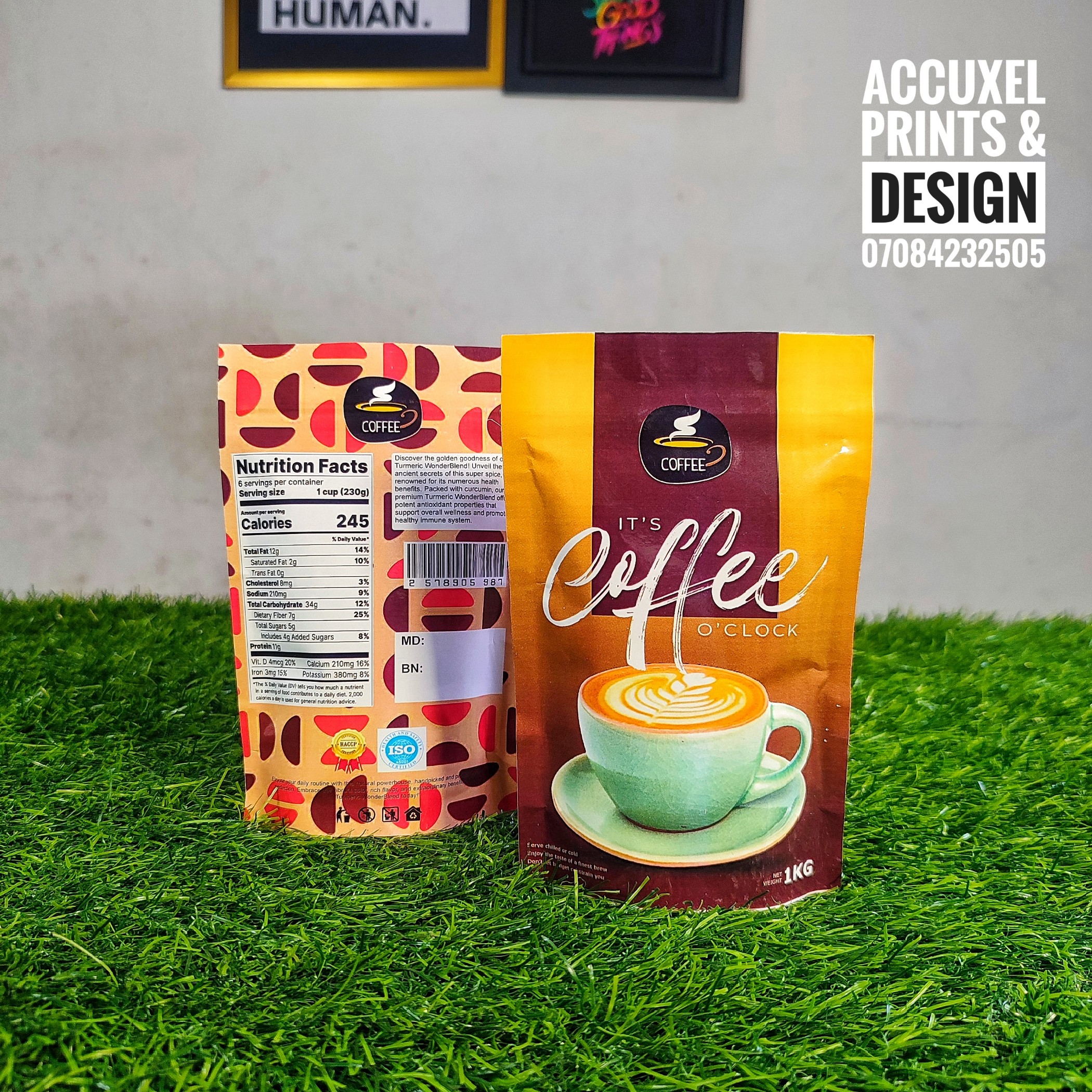 Get Custom Coffee Pouch Packaging Design And Printing (Low Minimum ...