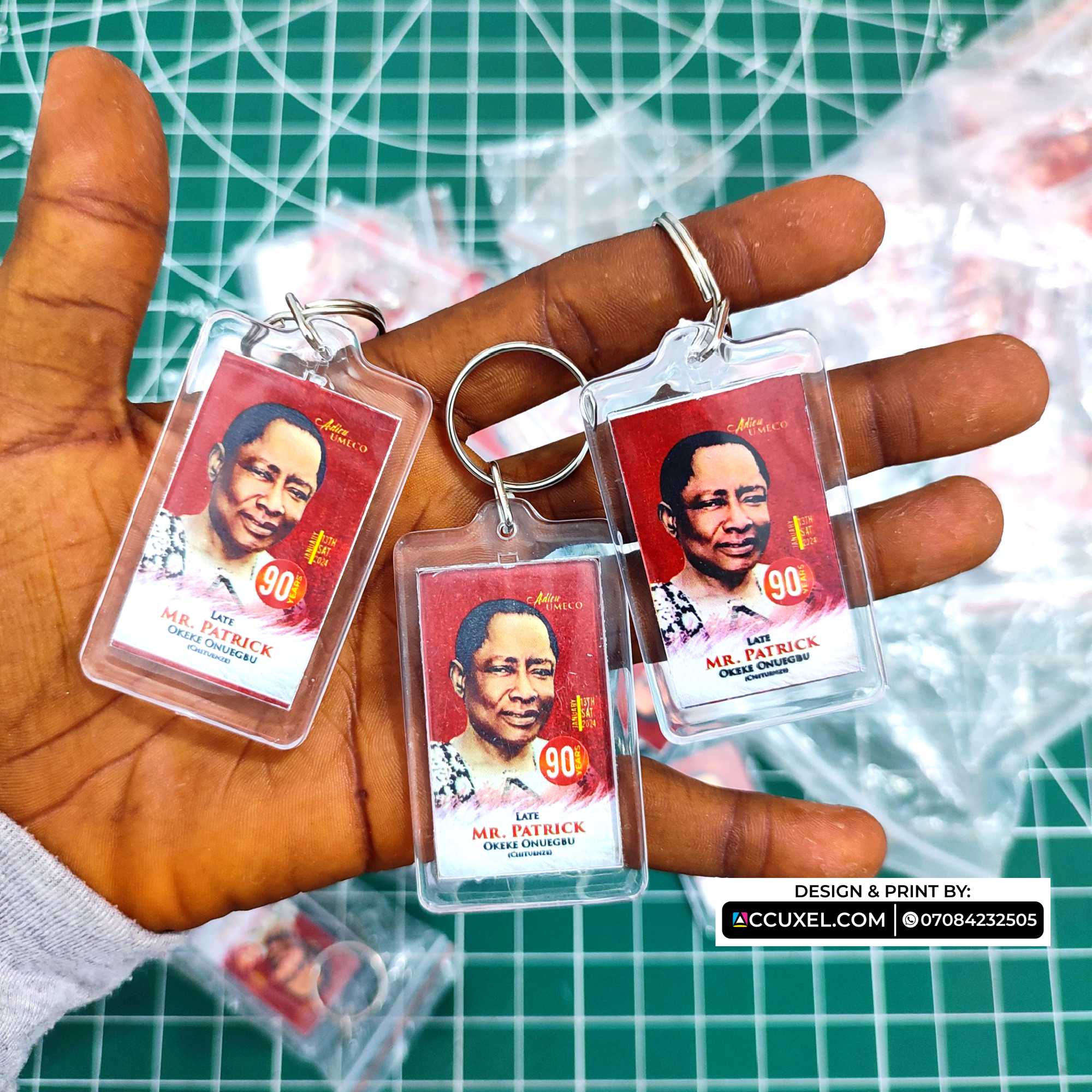 Get Custom Burial Acrylic Keyholder Design And Printing For Souvenir ...