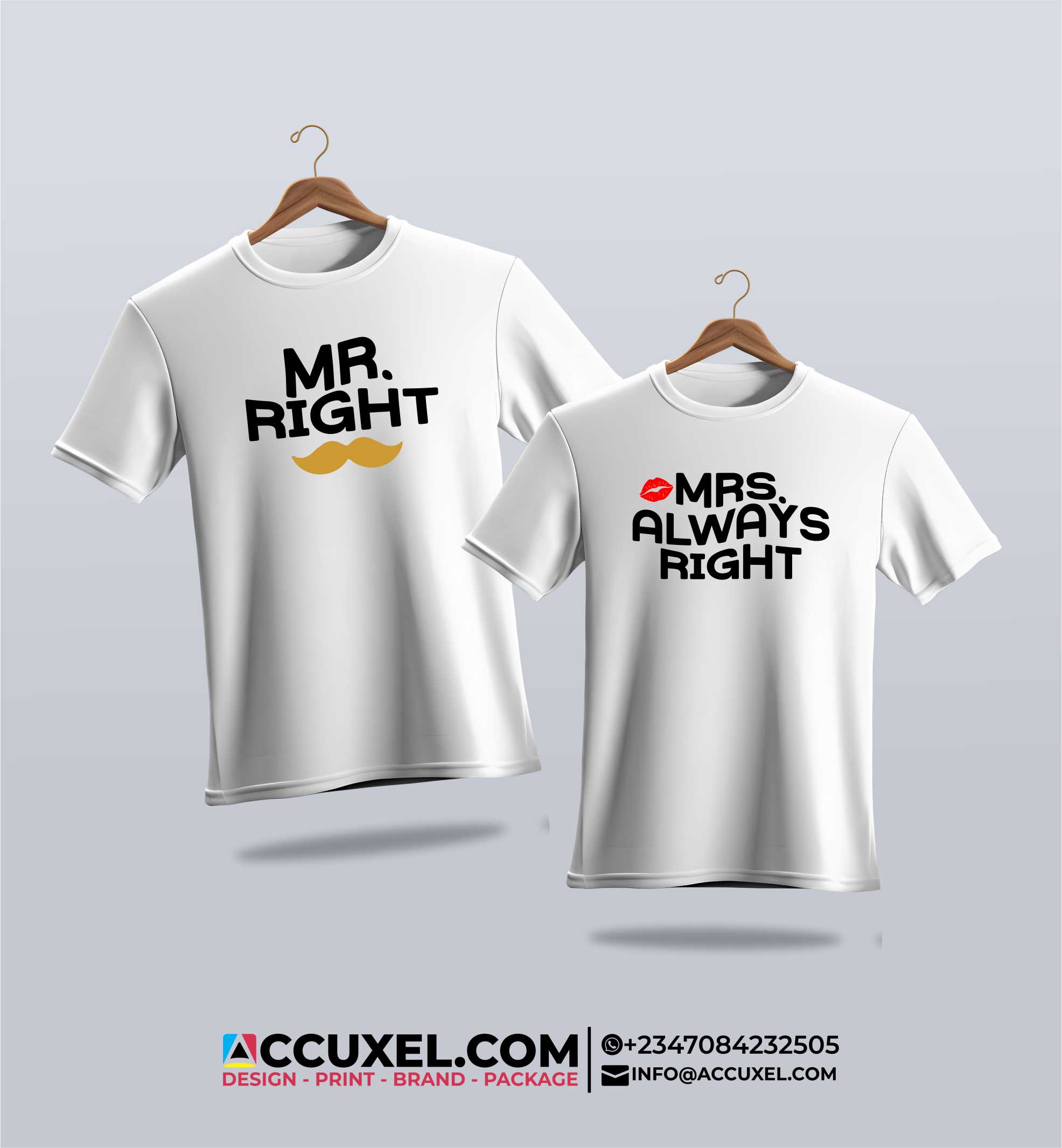 Get Best Quality Custom Couple Shirts Design And Printing - Design And ...