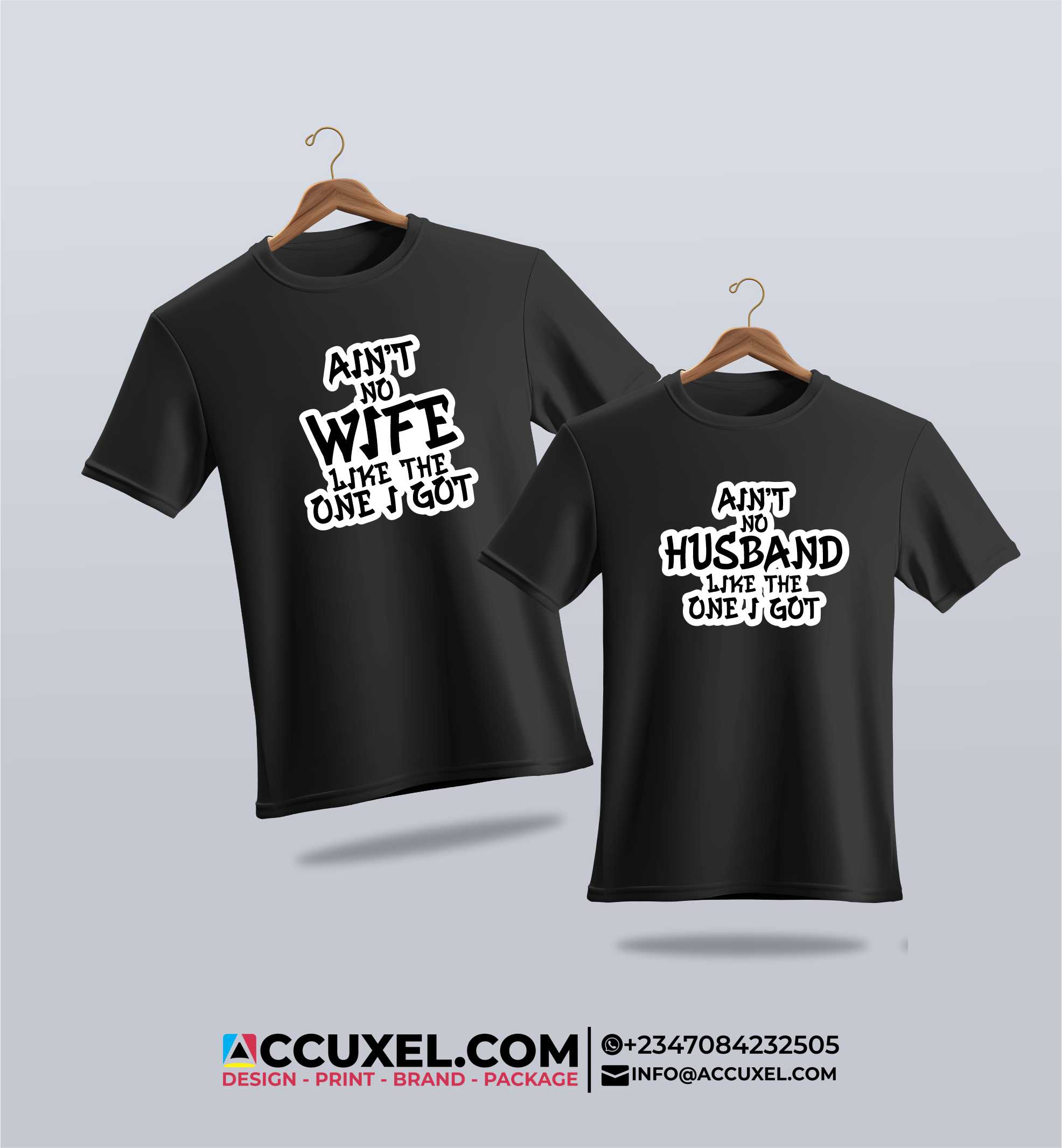 Get Best Quality Custom Couple Shirts Design And Printing - Design And ...