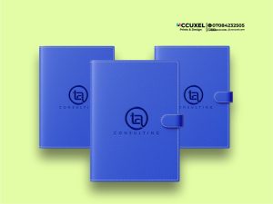 Get Custom Embossed A5 Leather Notebook Design And Printing In Nigeria ...