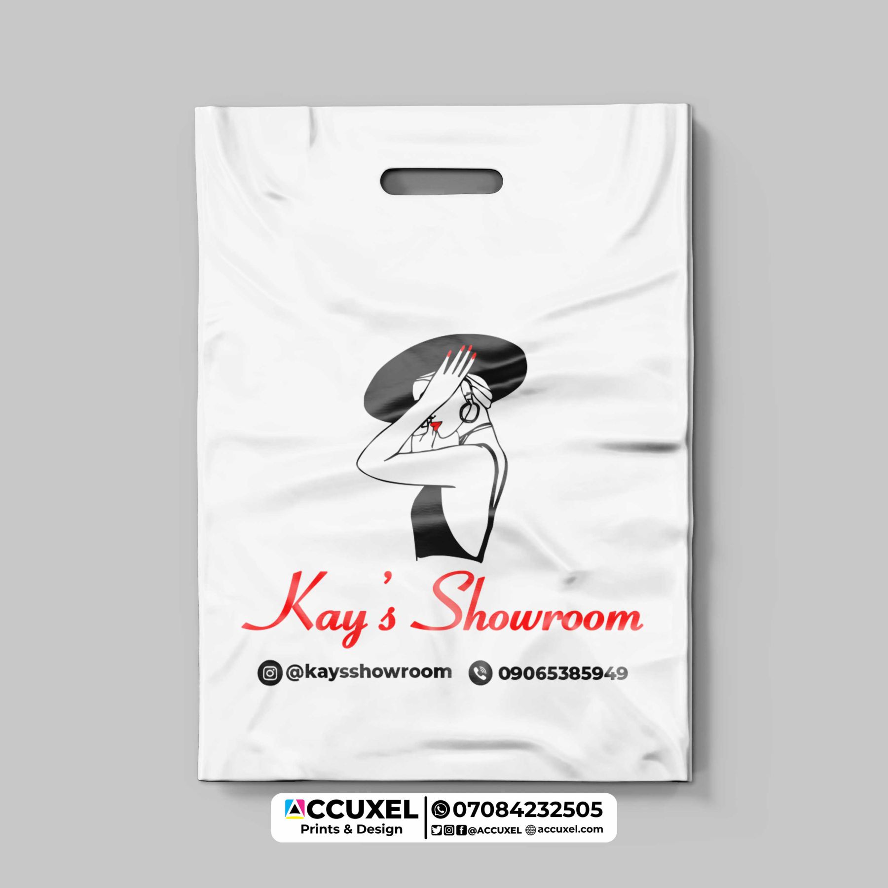 Get Custom Printed Packaging Polybag Nylon For Hair Vendor - Design And ...