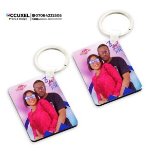 Get Custom Rectangle Shape MDF Keychain Design And Printing In Nigeria ...