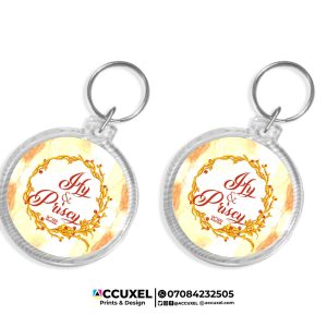 Get Custom Round Acrylic Keychain Design And Printing In Nigeria ...