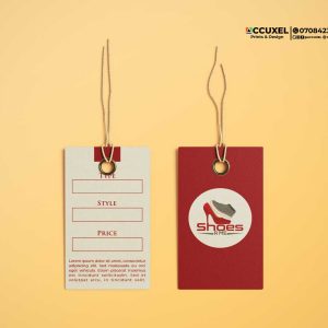 Get Custom Shoe Hang Tags Design And Printing In Nigeria - Design And ...