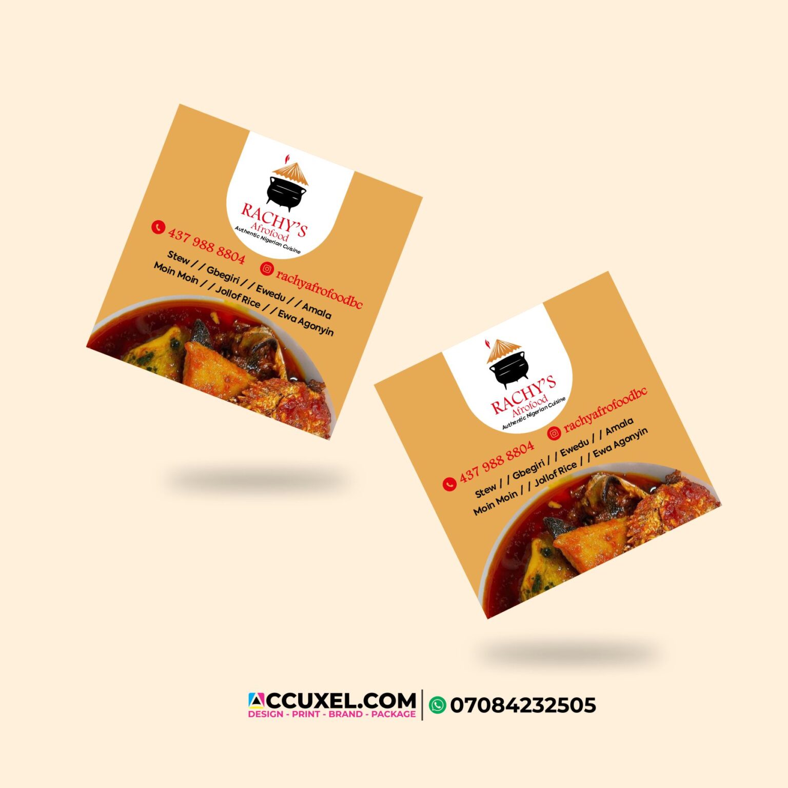 Get Custom Square Food Packaging Label Stickers Design And Printing ...