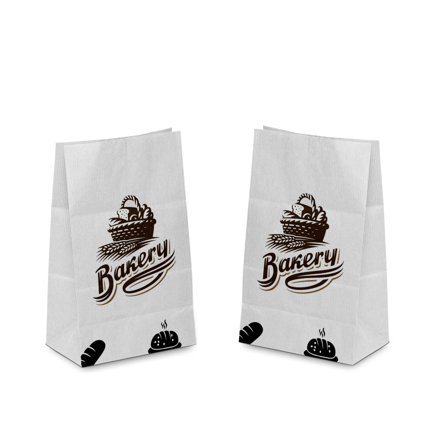 Get Custom White Bakery Paper Bags Design And Printing - Design And ...