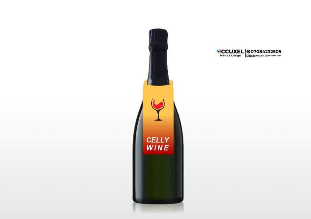 Get Custom Wine Bottle Neck Hang Tags Design And Printing In Nigeria ...