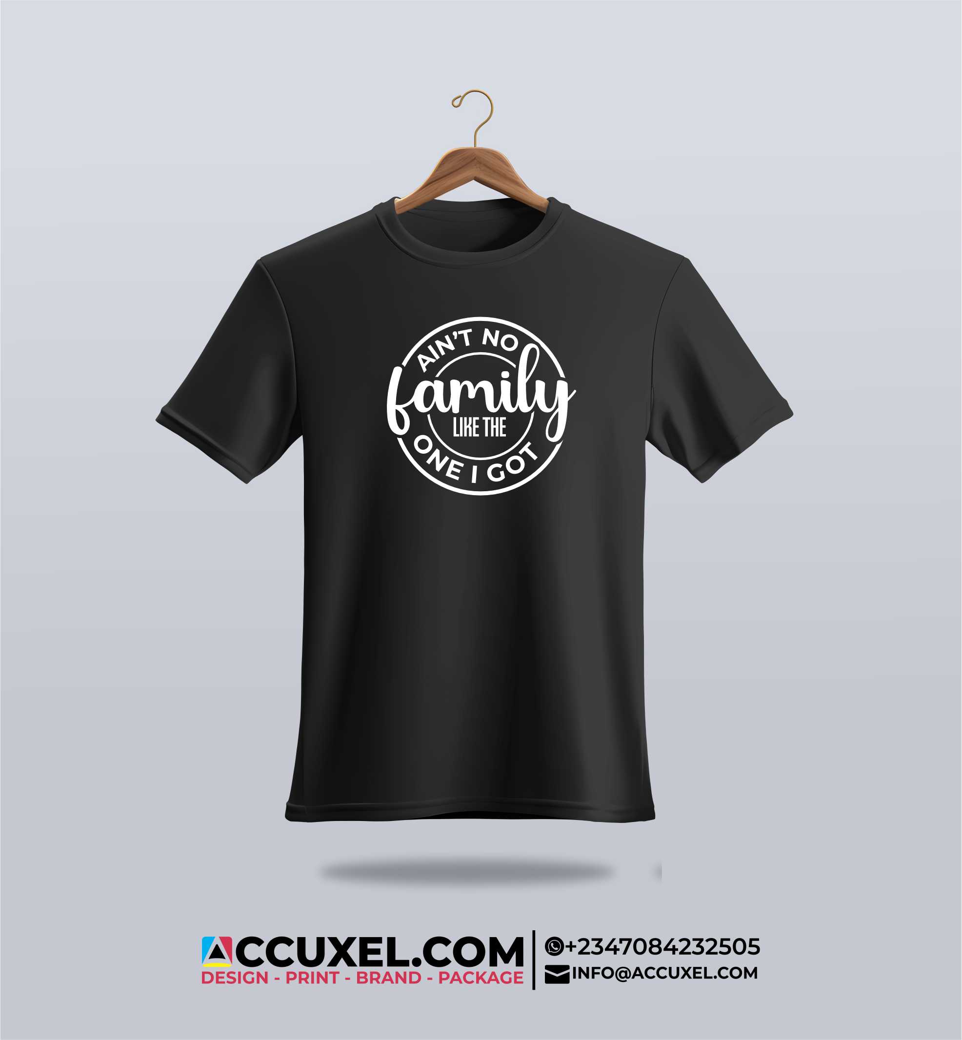 T Shirt Printing Design For Family Boss | Men's Tee 1 T Shirt