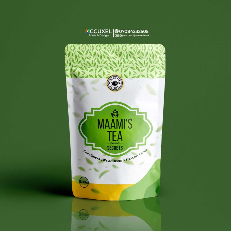 Get Custom Tea Pouch Design And Printing (Low Minimum Order) - Design ...