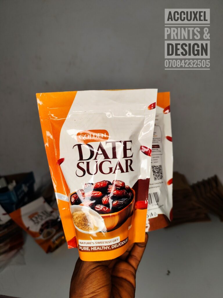Get Dates Powder Packaging Pouch Design Printing - Design And Printing ...