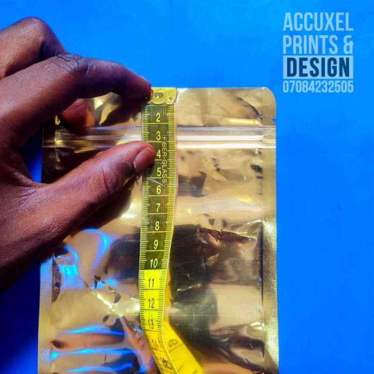 How To Measure Stand Up Packaging Pouches For Product Packaging ...