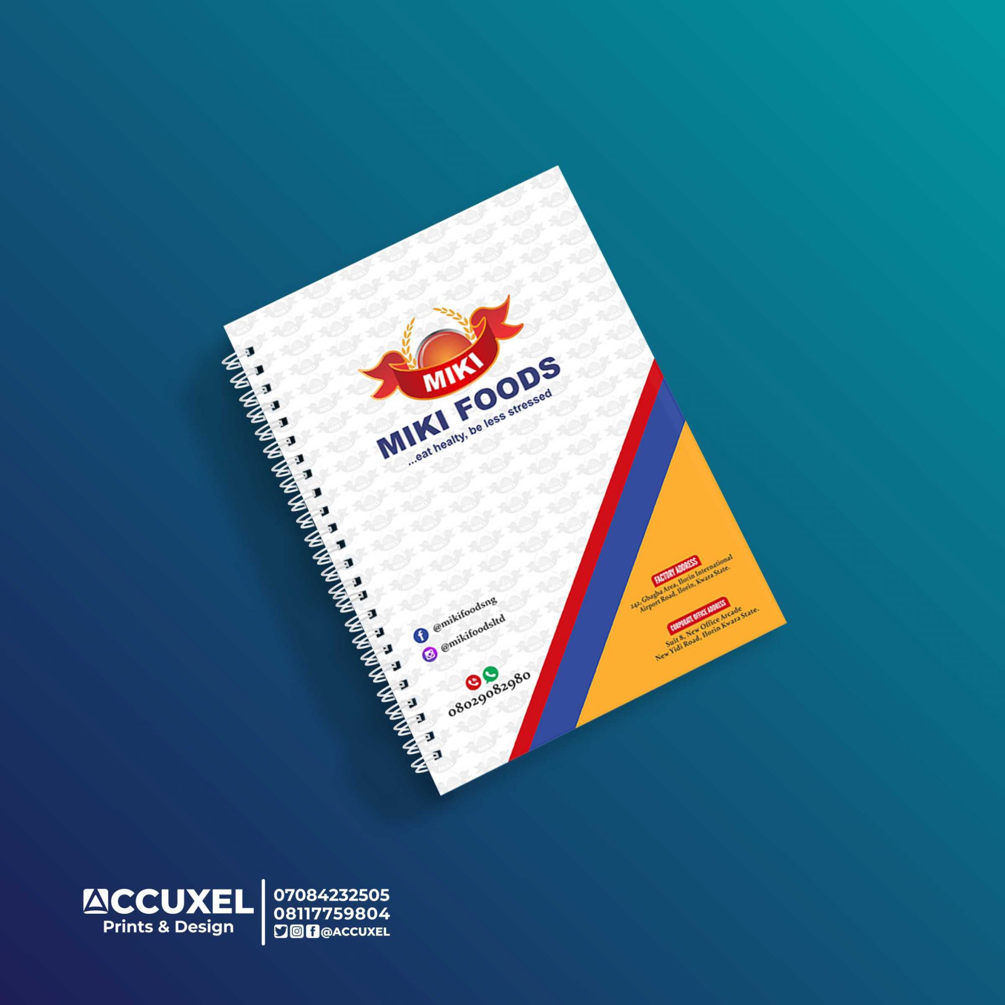 Get Personalized A4 Notepads Design And Printing - Design And Printing ...