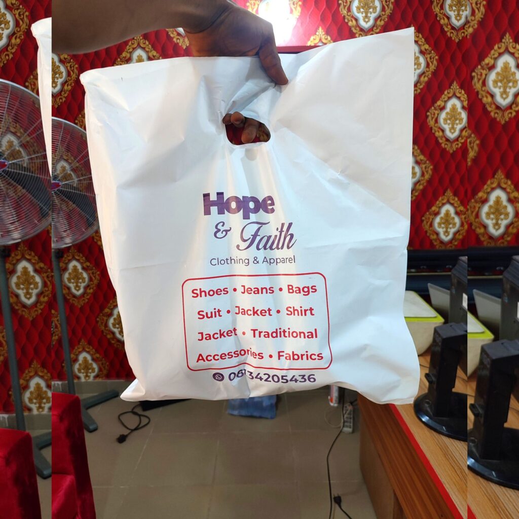 Get Custom Printed Packaging Polybag Nylon For Boutique - Design And ...