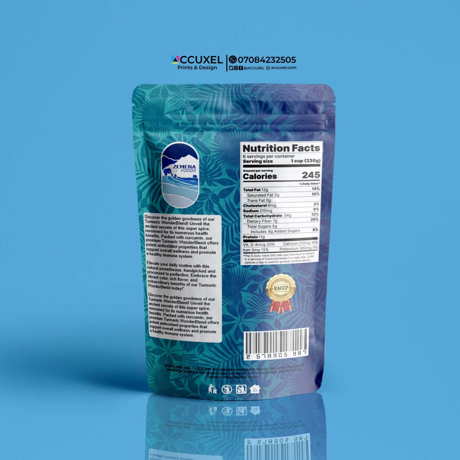 Get Custom Dry Fruits Pouch Design And Printing (Low Minimum Order ...