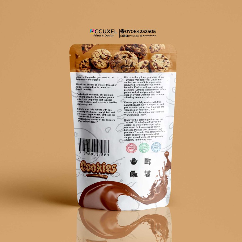 Get Custom Snacks Pouch Design And Printing (Low Minimum Order ...