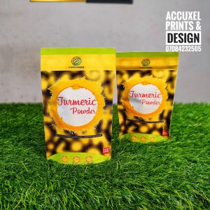 Get Custom Turmeric Packaging Pouch Design And Printing (Low Minimum ...