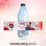 Get Custom Wedding Water Bottle Label Sticker Design And Printing ...