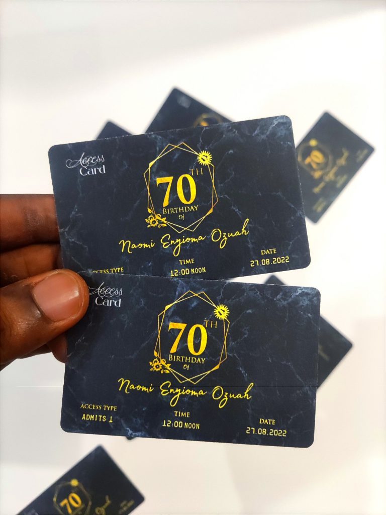 Get Custom Birthday Access Cards Design And Printing - Design And ...