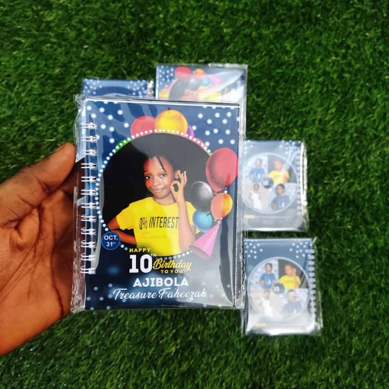 We Make Custom Birthday Jotter Design And Printing - Design And ...