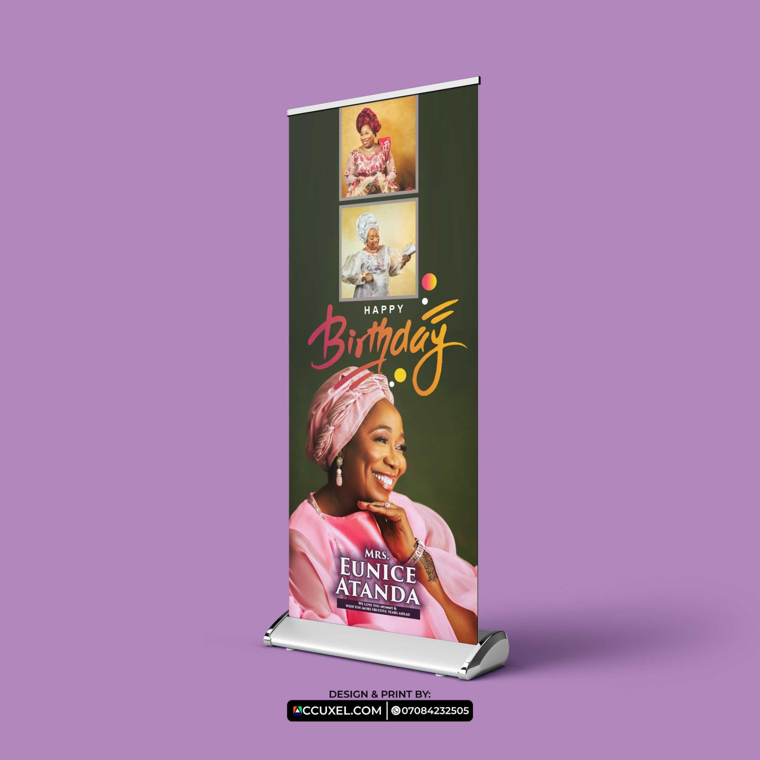 Get Custom Burial Roll Up Banner Design And Printing - Design And ...