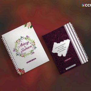 Get Creative Custom Wedding Jotter Design And Printing - Design And ...