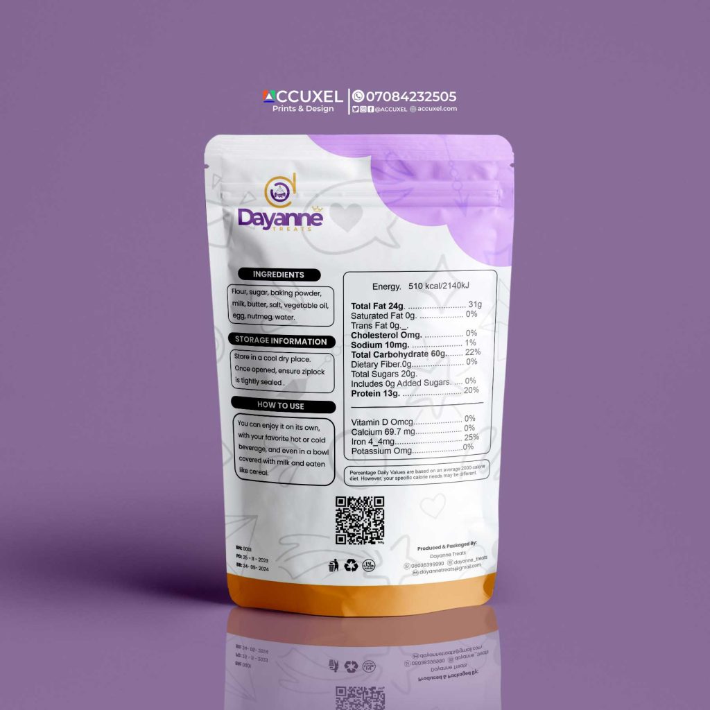 Get Custom Chin Chin Pouch Design And Printing (Low Minimum Order ...