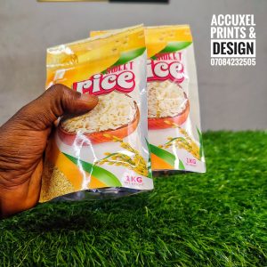 Get Custom Rice Pouch Packaging Design And Printing (Low Minimum Order ...