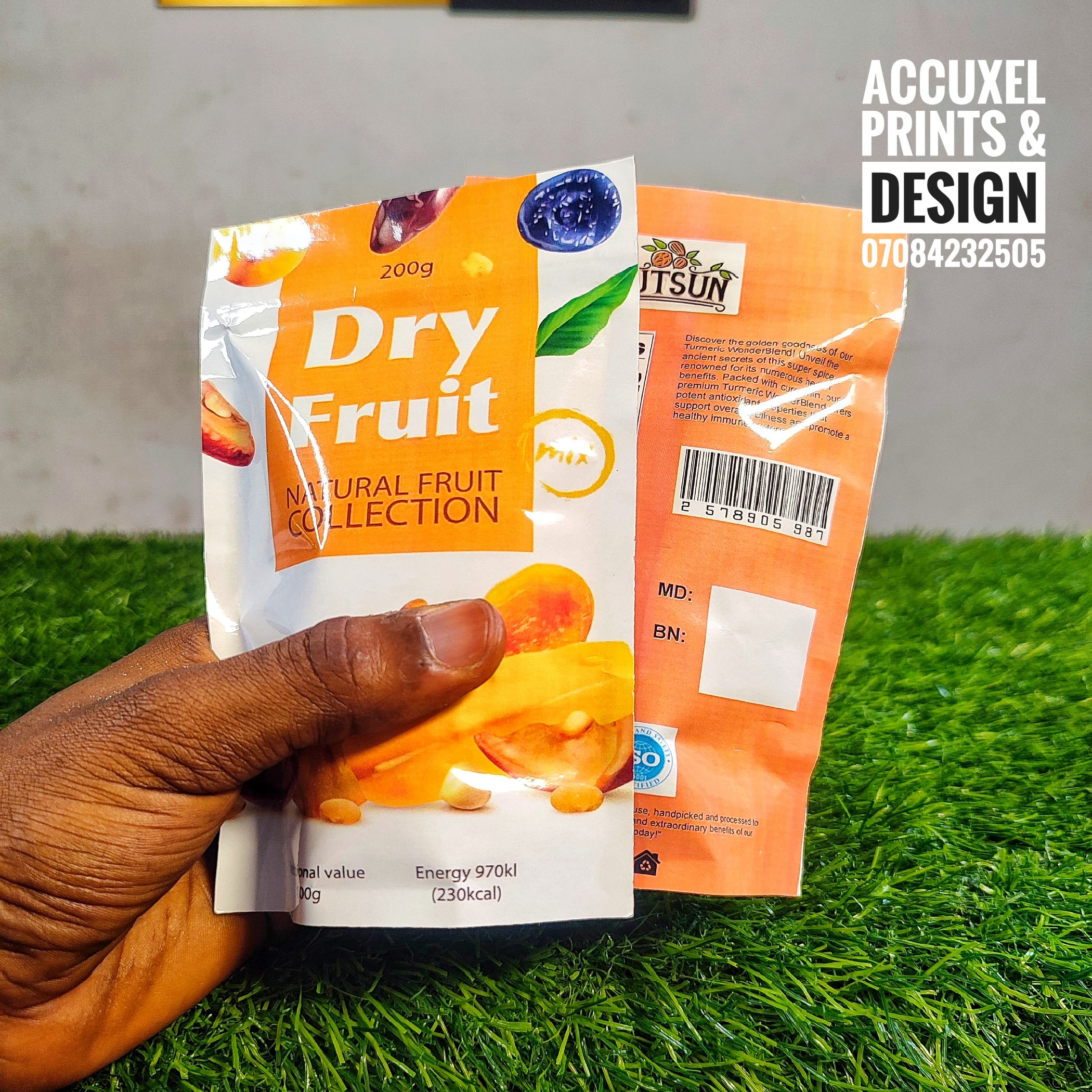 Get Custom Dry Fruits Pouch Packaging Design And Printing (Low Minimum ...