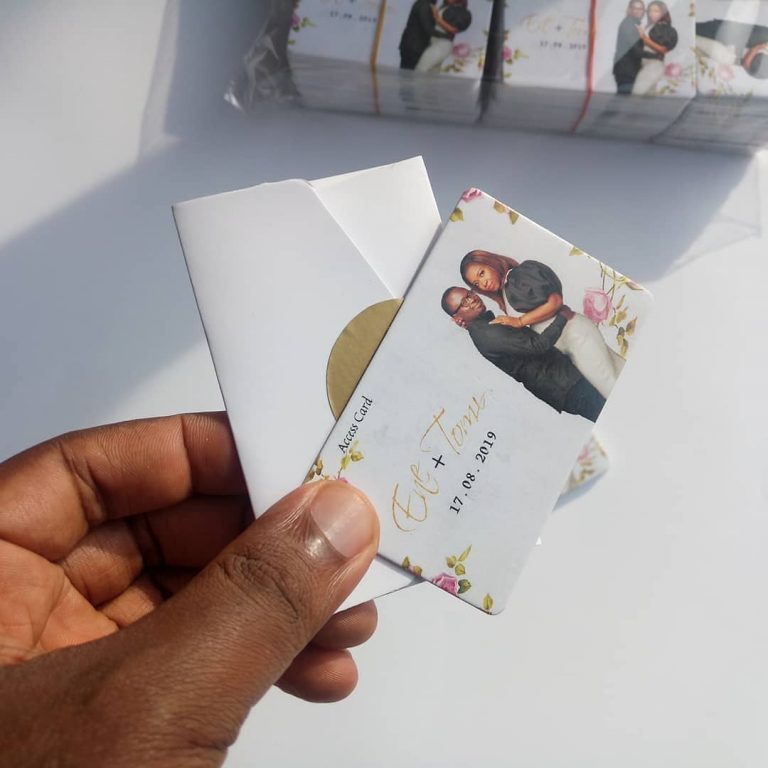 Get Custom Wedding Access Cards Design And Printing - Design And ...
