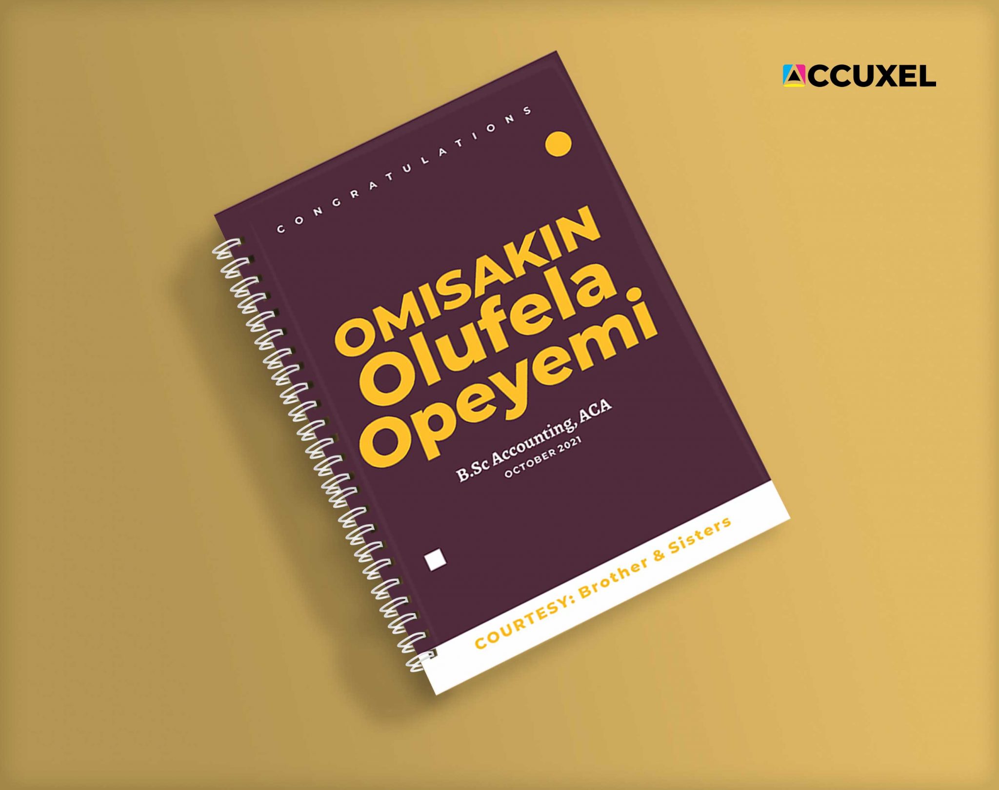 Get Your Graduation Jotter Design And Printing - Design And Printing ...