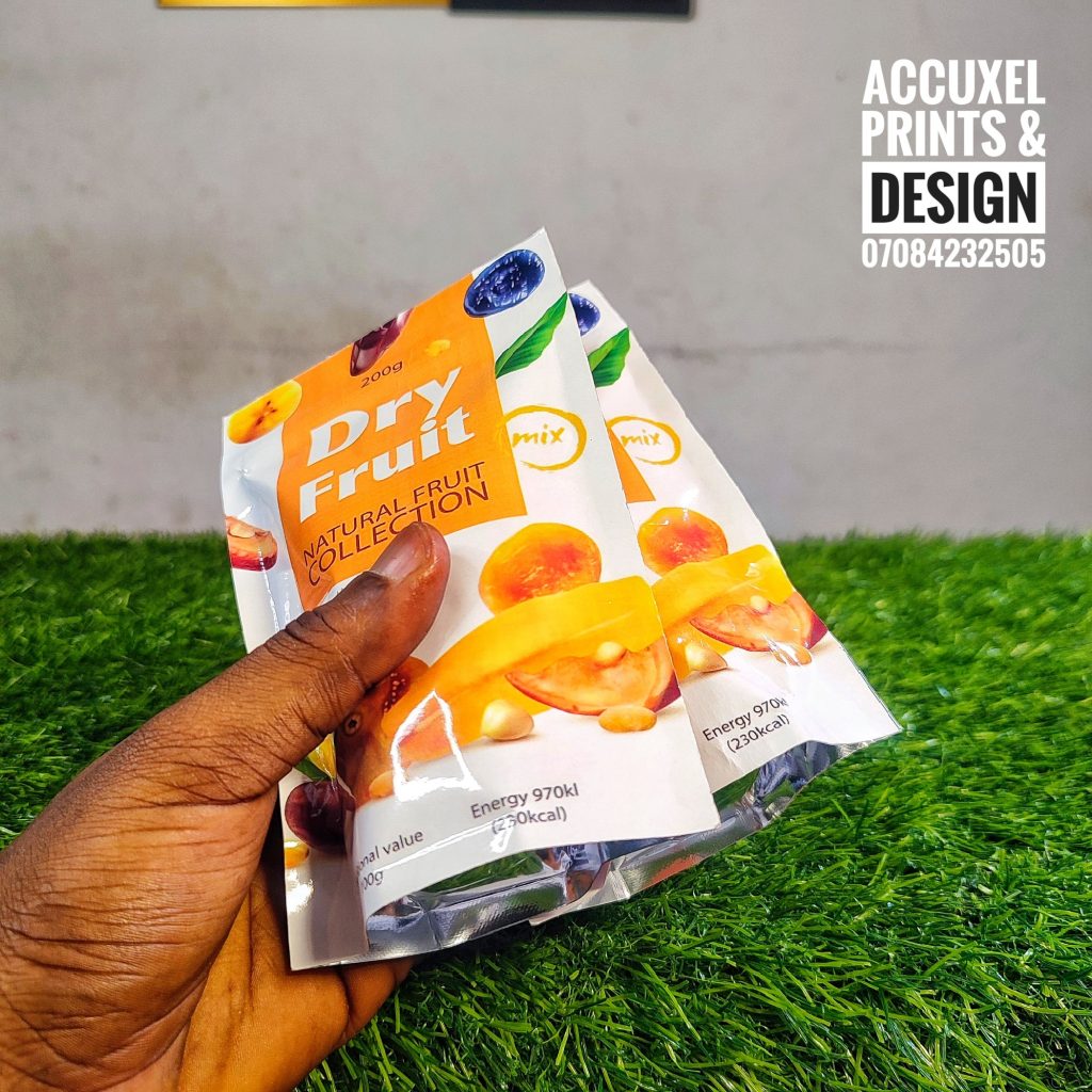 Get Custom Dry Fruits Pouch Packaging Design And Printing (Low Minimum ...