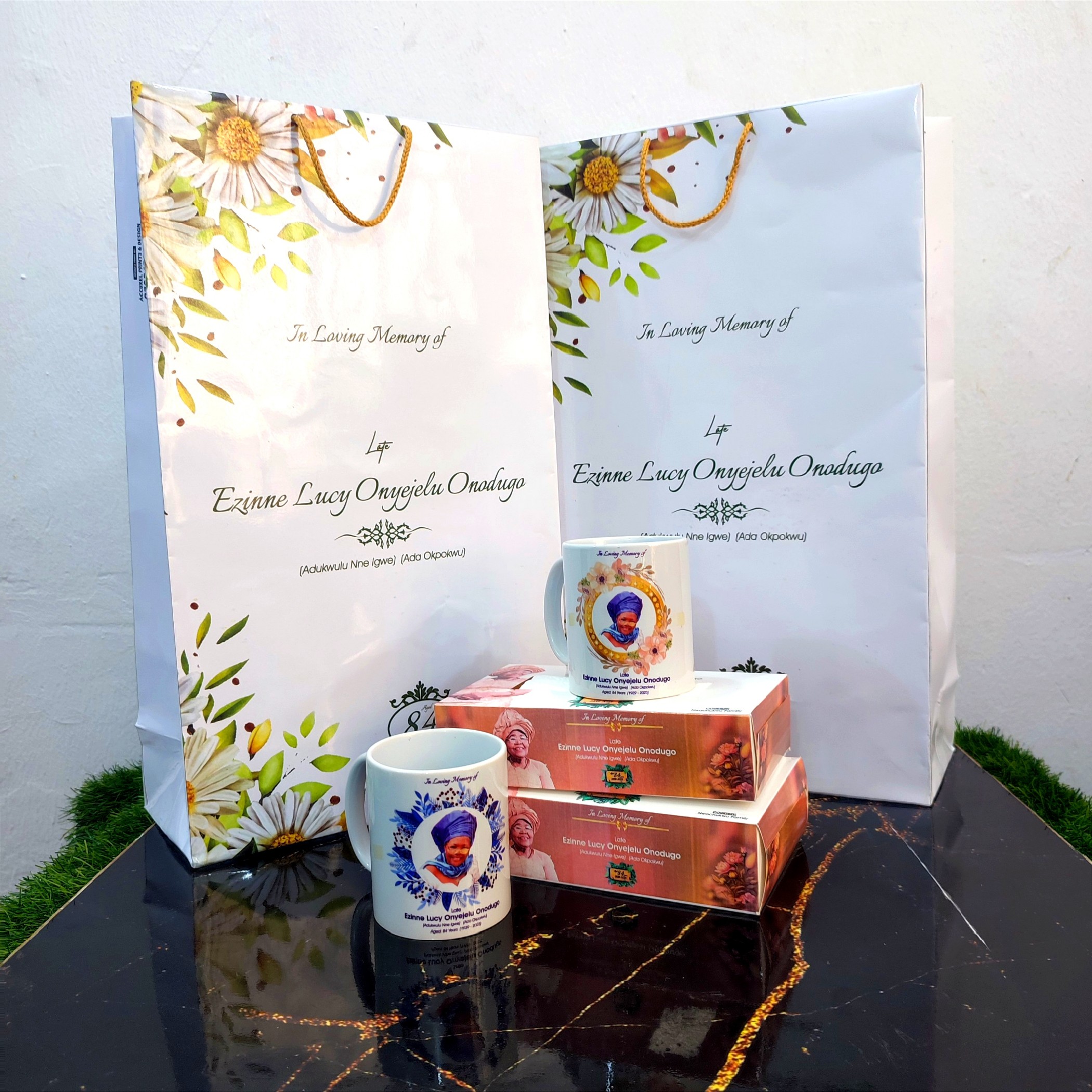 Get Custom Burial Souvenir Paper Bags Design And Printing - Design And ...