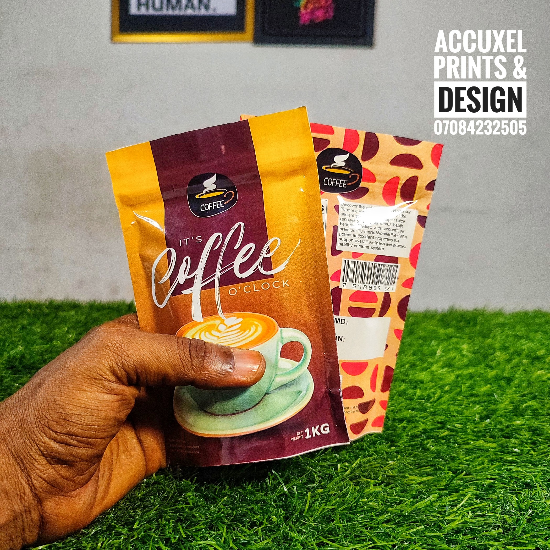 Get Custom Coffee Pouch Packaging Design And Printing (Low Minimum ...