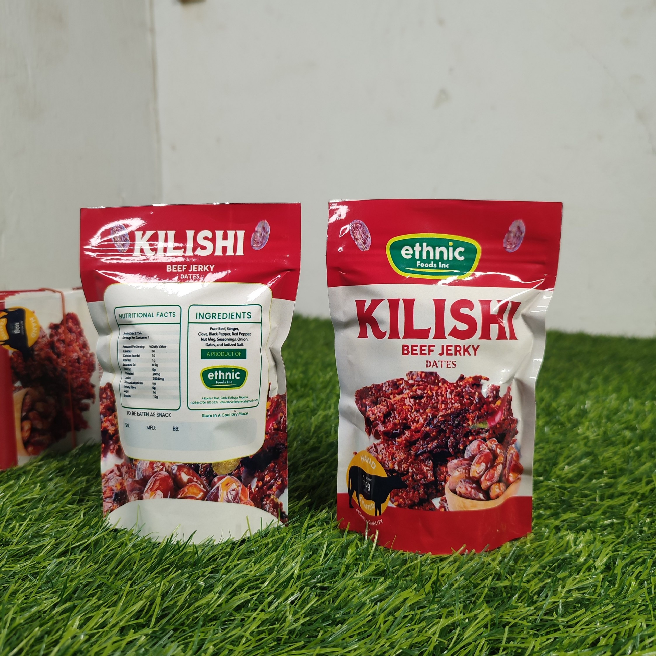 Get Kilishi Pouch Packaging Design Printing (Low Minimum Order ...