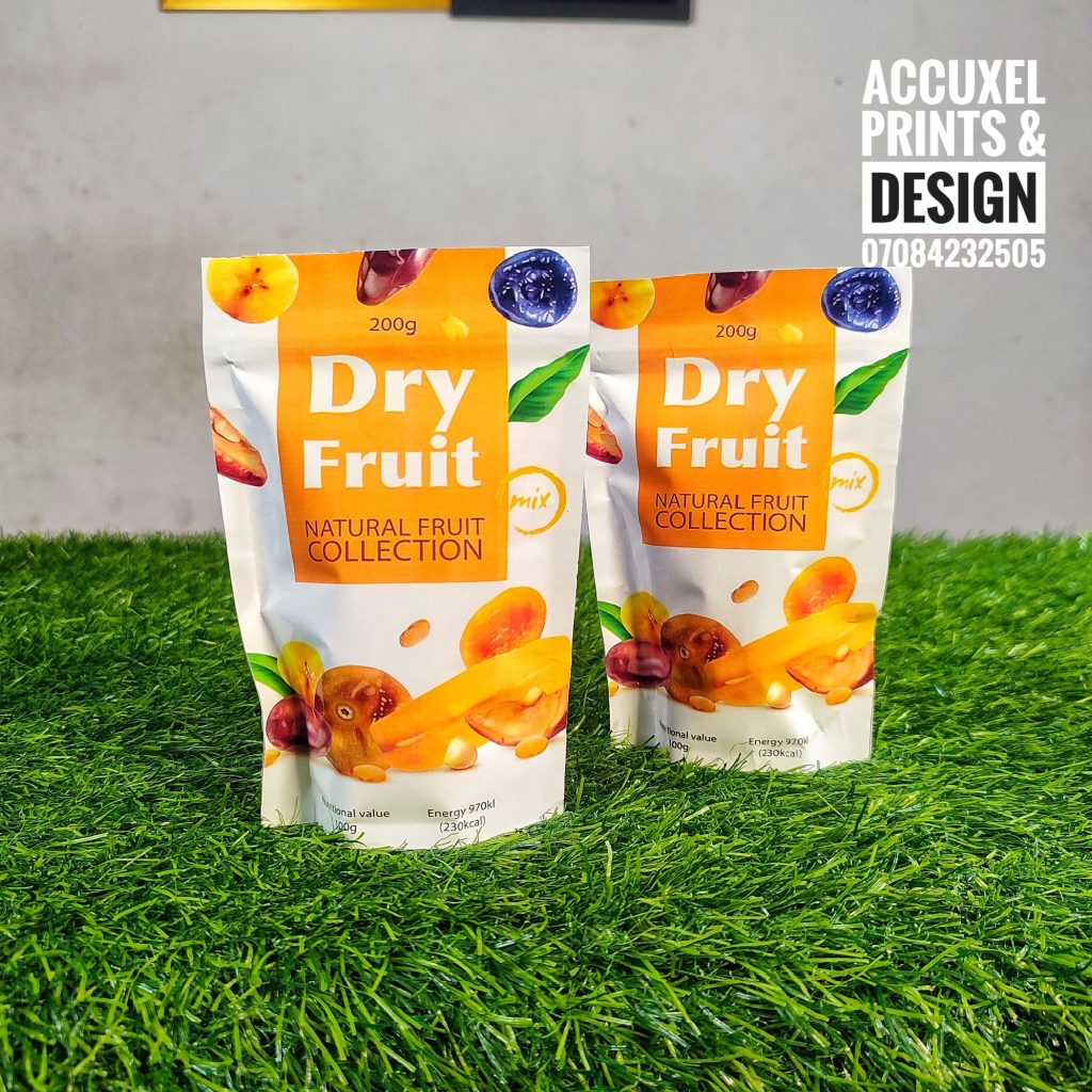 Get Custom Dry Fruits Pouch Packaging Design And Printing (Low Minimum ...