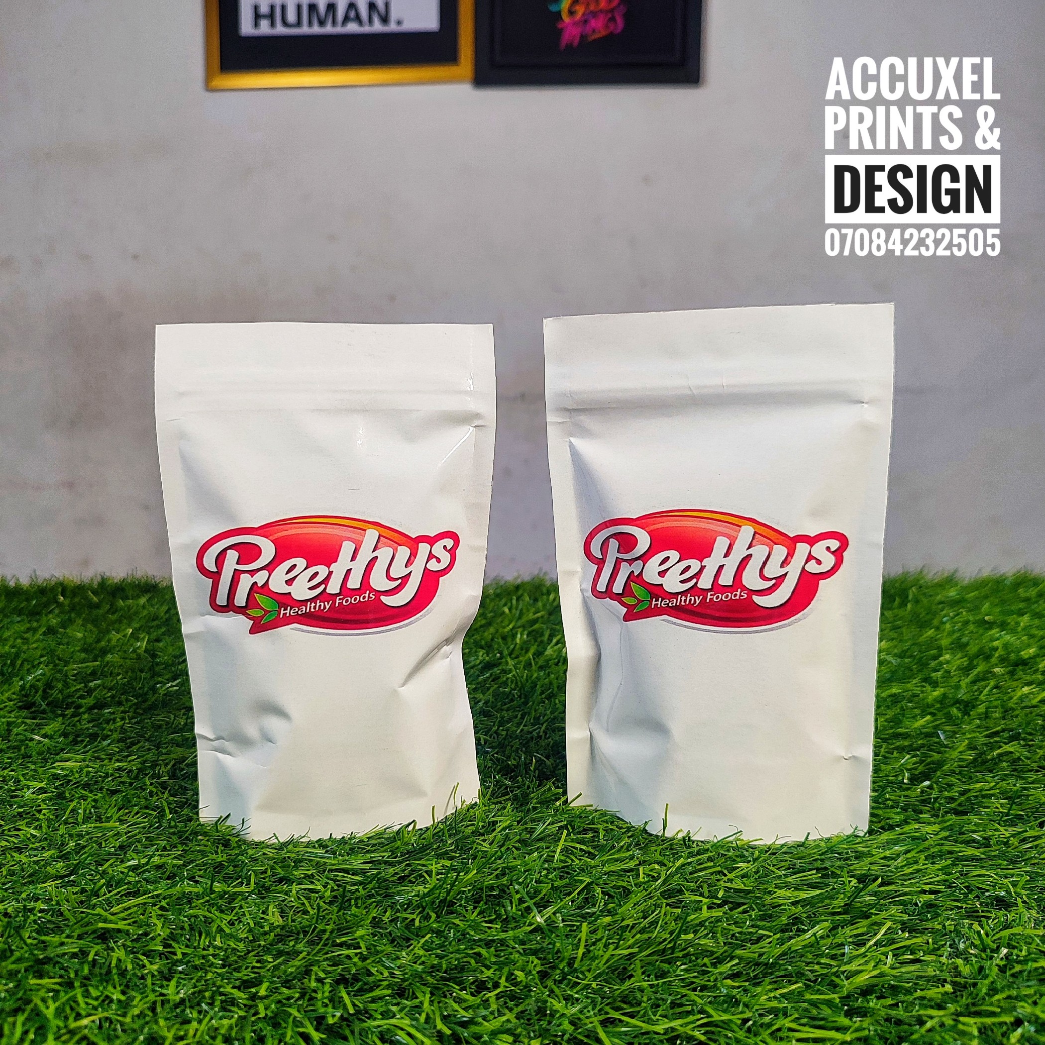 Get Custom Stand Up Pouch With Logo Printing (Low Minimum Order ...