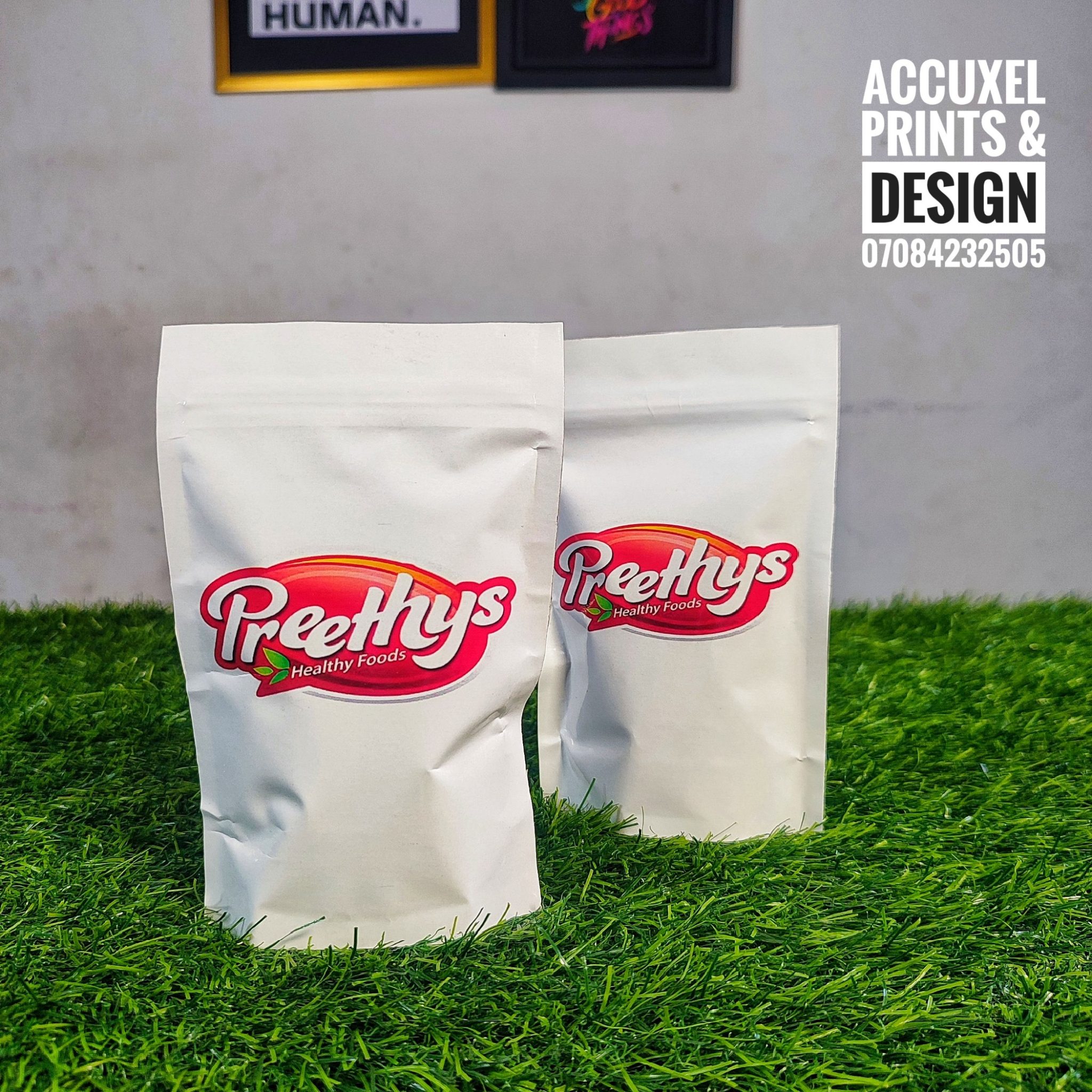 Get Custom Stand Up Pouch With Logo Printing (Low Minimum Order ...