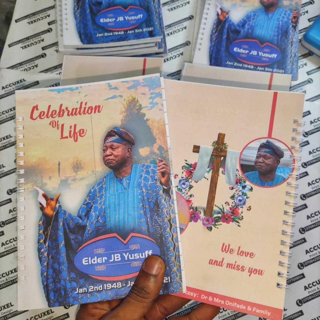 Get Memorable Custom Burial Jotter Design And Printing - Design And ...