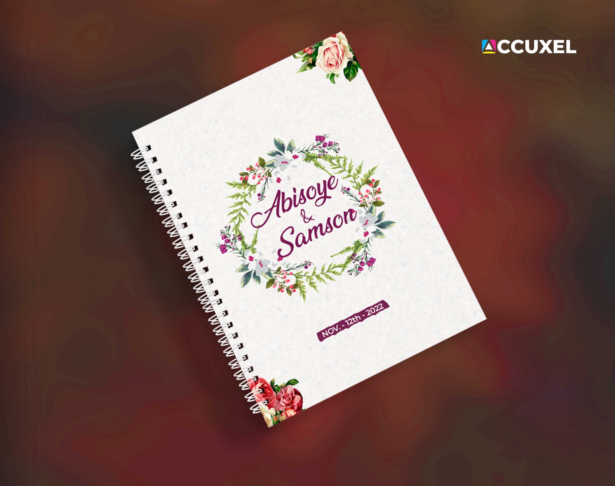 Get Creative Custom Wedding Jotter Design And Printing - Design And ...